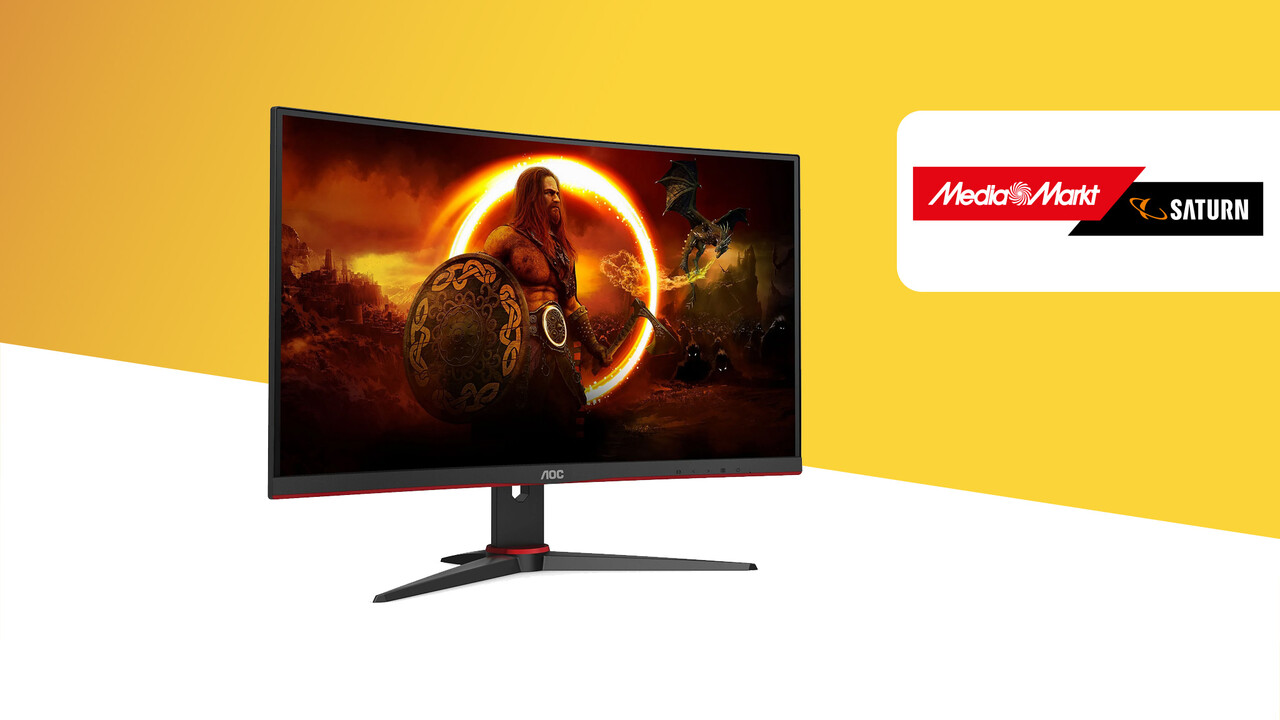 Gaming Monitor AOC: Bestpreis bei Media Markt für 189 Euro - COMPUTER BILD