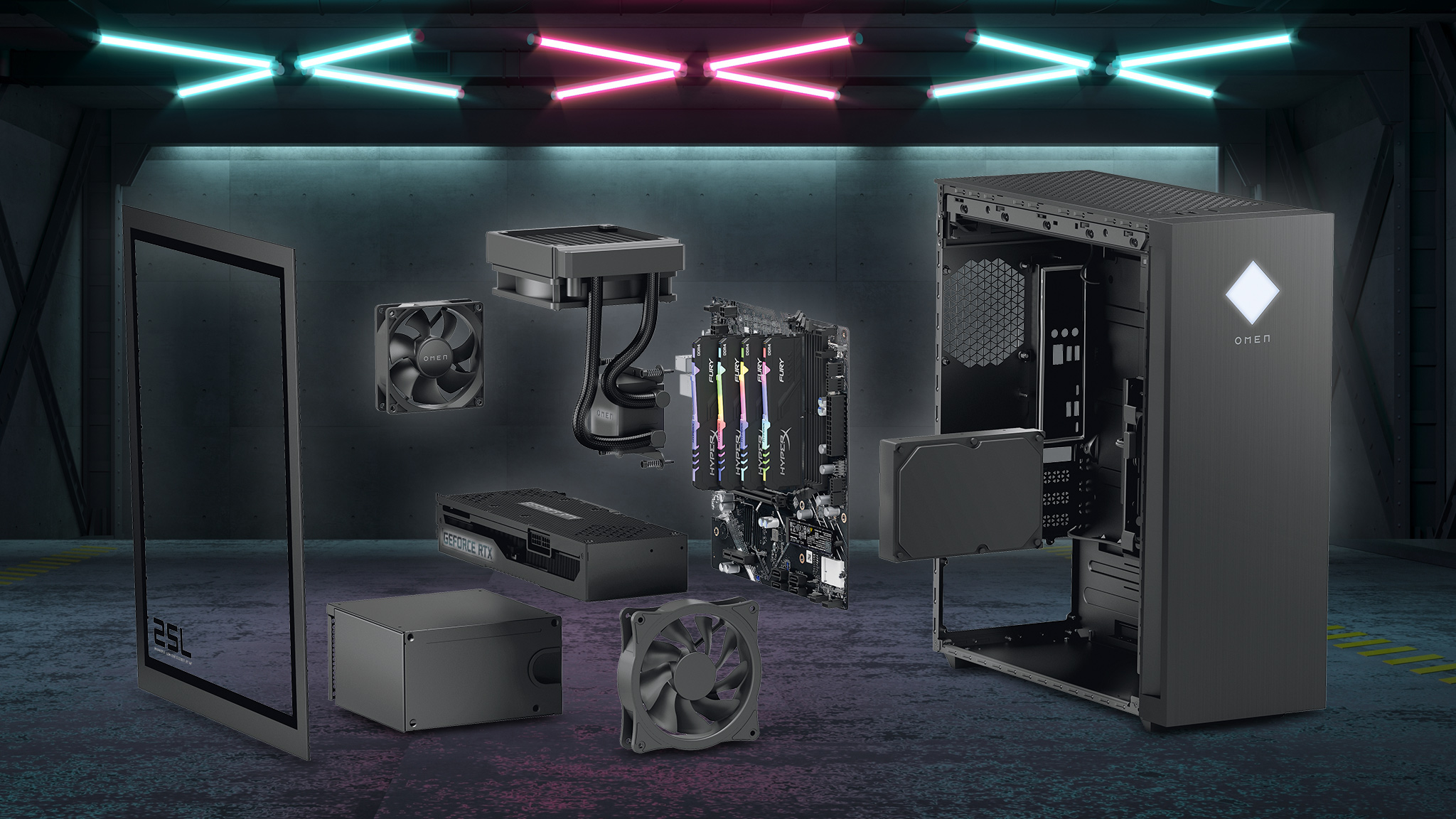 HP Omen 25L GT15 im Test: Kompakter, flinker Gaming-PC - COMPUTER BILD