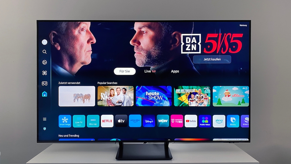 Der Samsung Q70D punktet im Test mit 120 Hz & bester Ausstattung ...