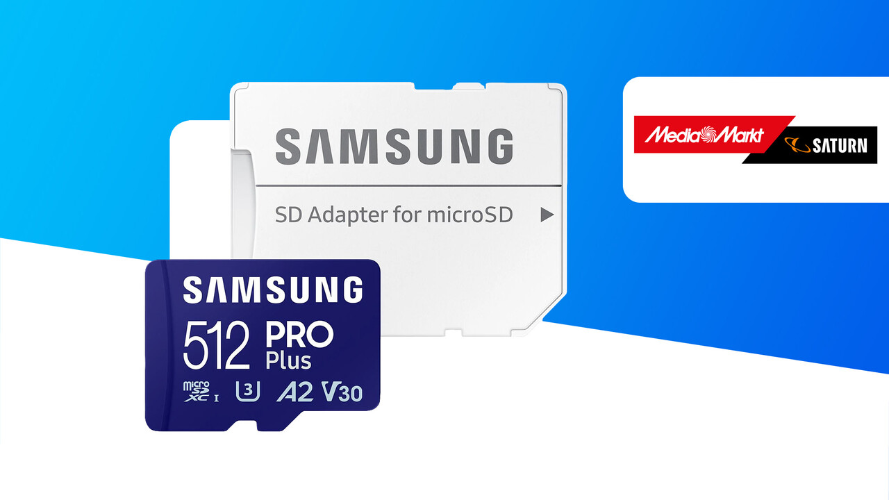 microSD: Samsung Pro Plus 512 GB günstig bei Media Markt - COMPUTER BILD