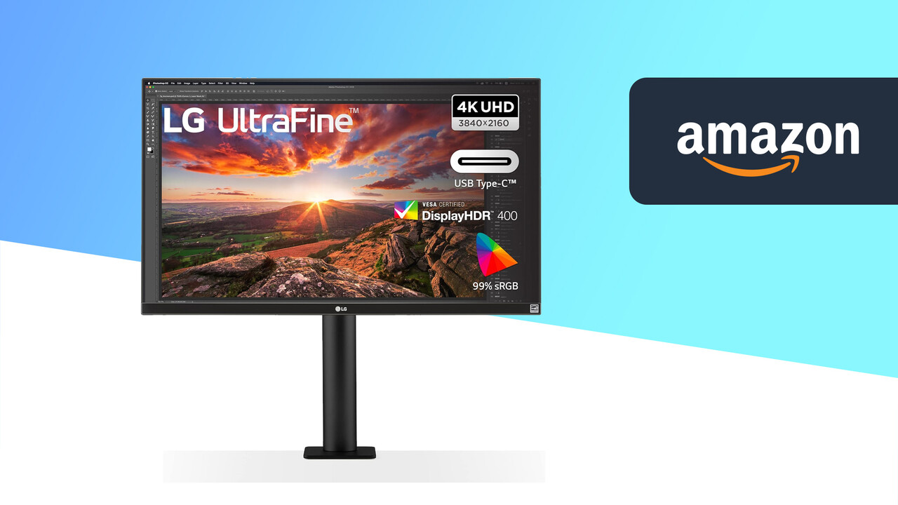 LG Ultrafine Ergo Monitor: Zum Top-Preis bei Amazon - 338 Euro ...