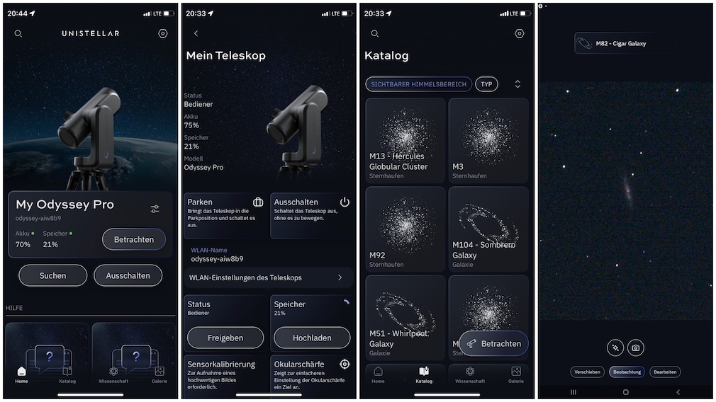 Unistellar Odyssey Pro im Praxis-Test: Astrofotografie für alle ...