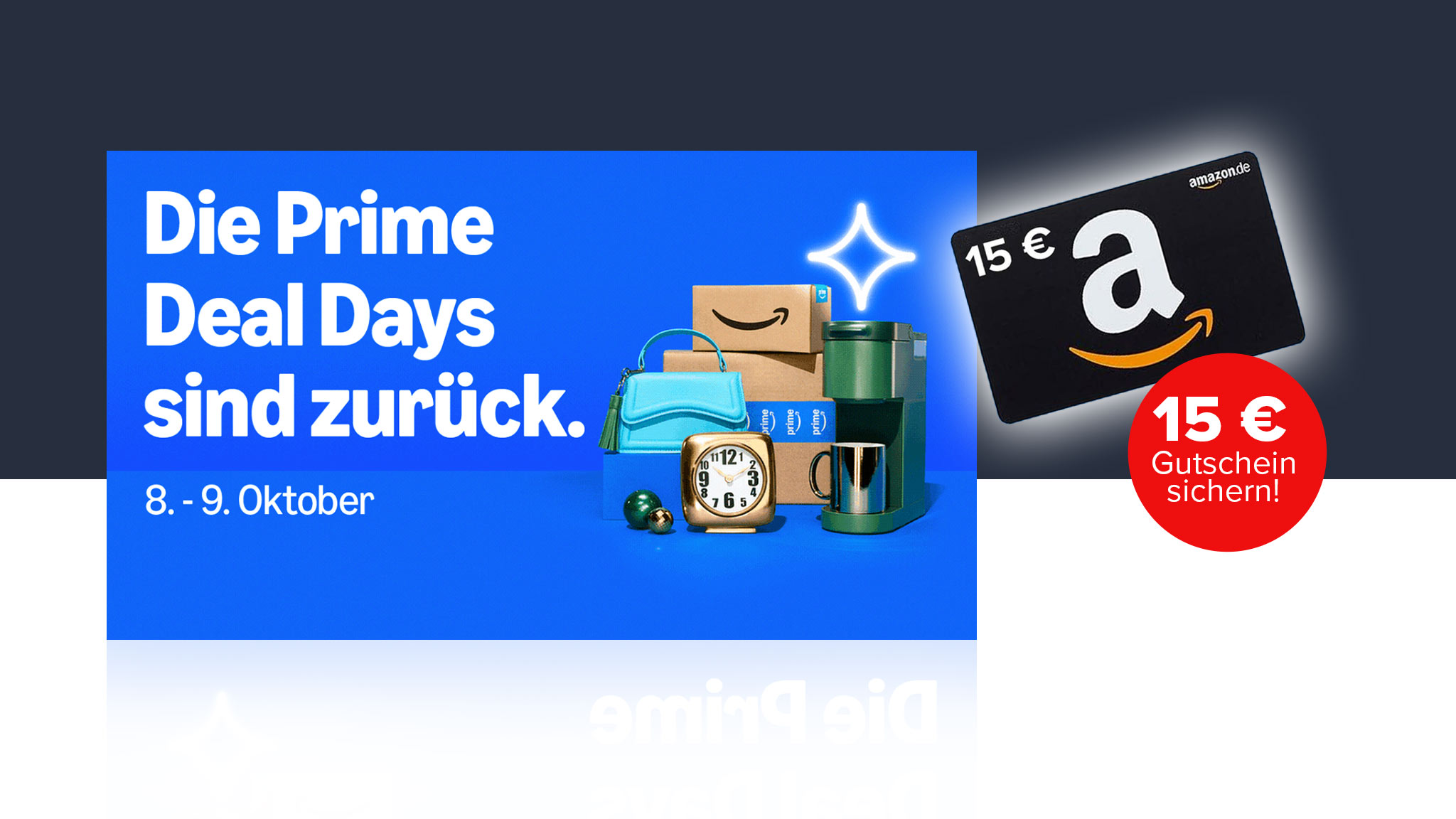 Foto hochladen & 15-Euro-Coupon für die Prime Deal Days sichern ...