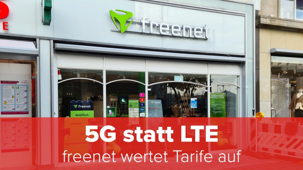 5G statt LTE: freenet wertet Tarife auf – was das bedeutet - COMPUTER BILD