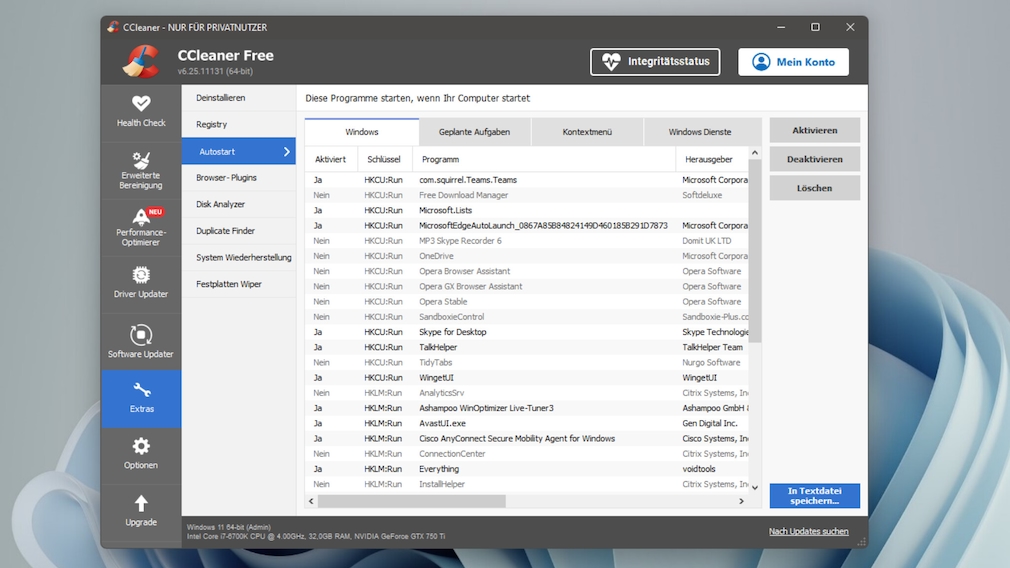 Die besten Autostart-Manager für Windows – Autostart entrümpeln ...