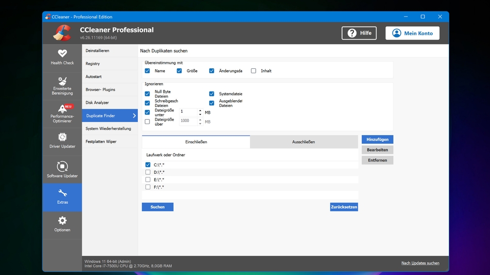 CCleaner Pro im Test 2024: Unsere Erfahrungen - COMPUTER BILD