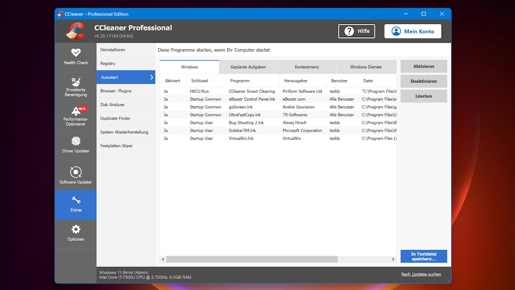 CCleaner Pro im Test 2024: Unsere Erfahrungen - COMPUTER BILD