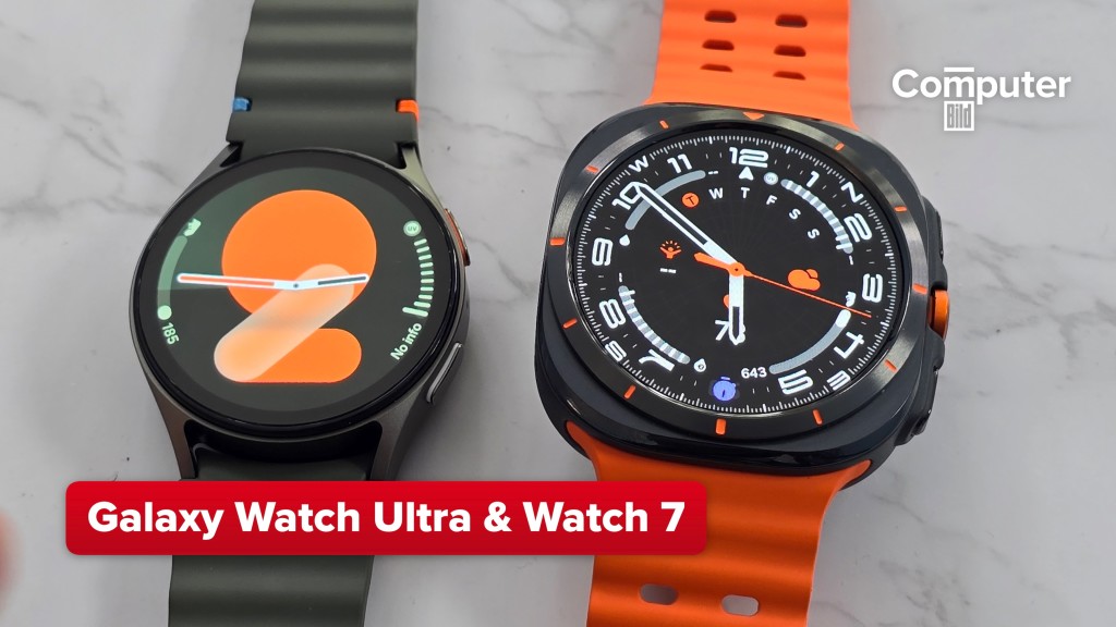 Galaxy Watch Ultra und Watch 7: Erster Blick auf die neuen Modelle ...