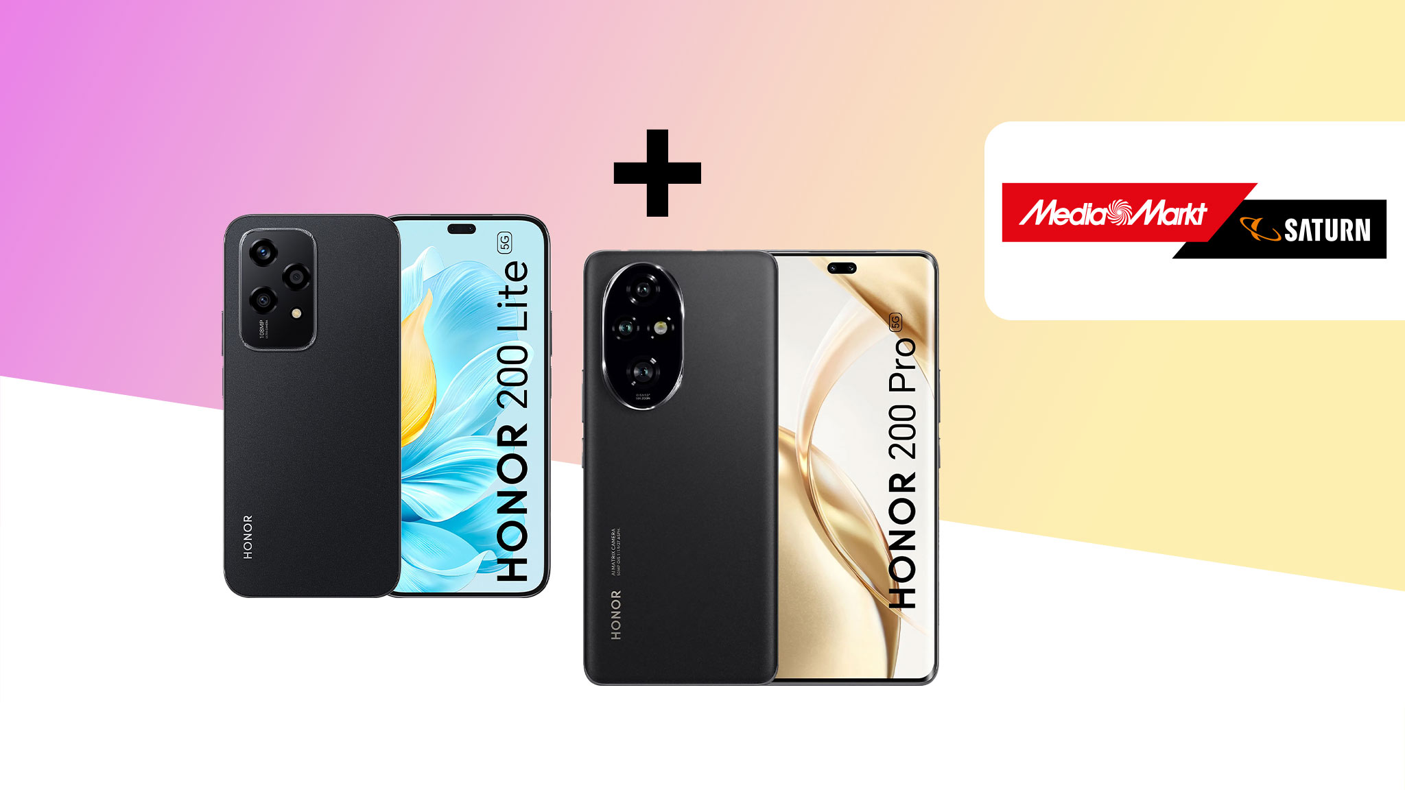 Über 100 Euro sparen: Top-Handy Honor 200 Pro mit 200 Lite holen ...