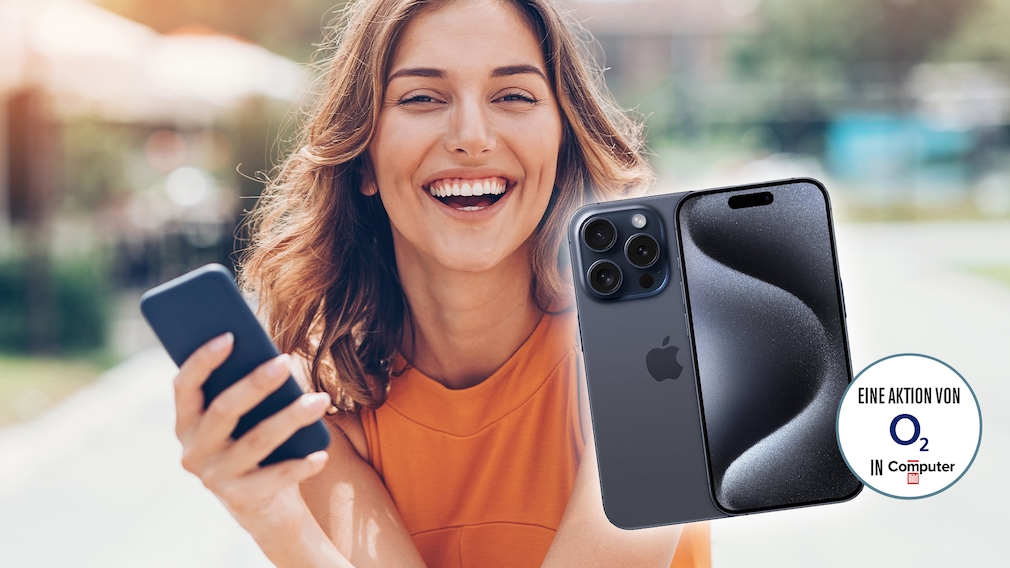 Gewinnspiel: iPhone 15 mit 5G-Tarif von O2 abstauben - COMPUTER BILD