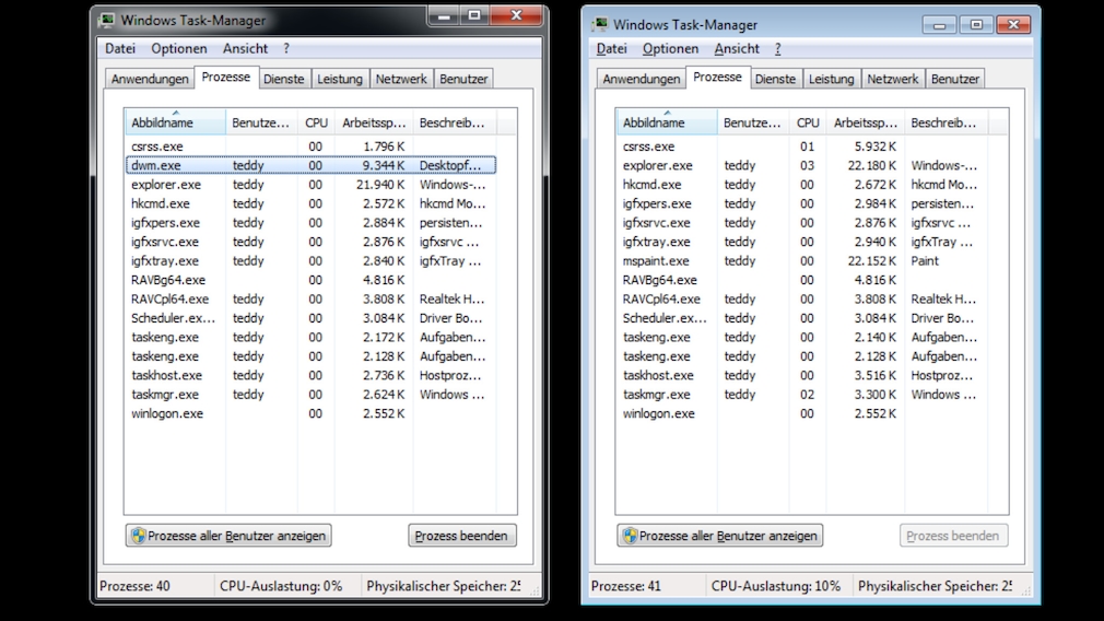 Was ist dwm.exe? Desktop Window Manager (DWM) erklärt - COMPUTER BILD