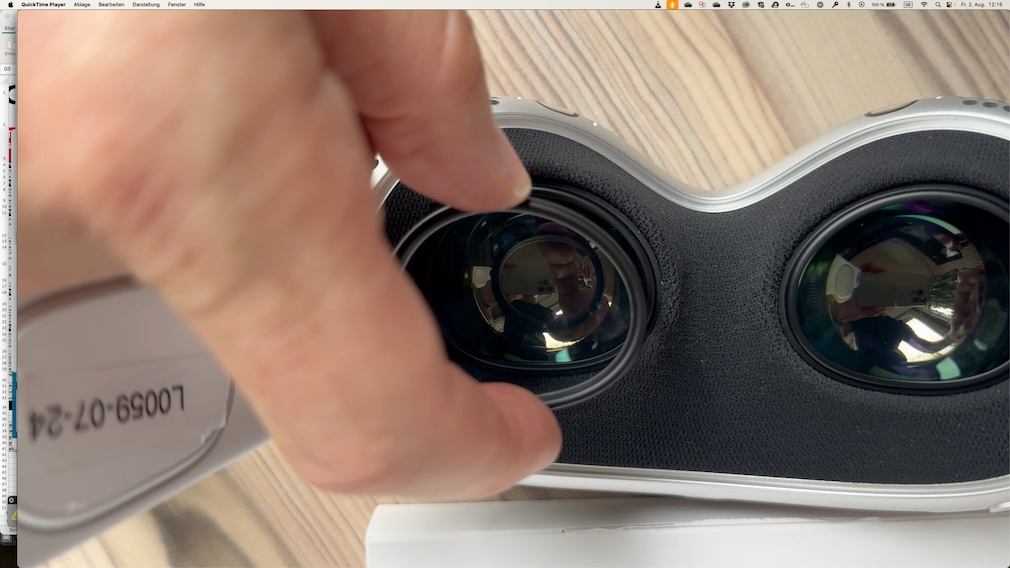 Zeiss Optical Inserts für Apple Vision Pro: Die Brille muss ab ...