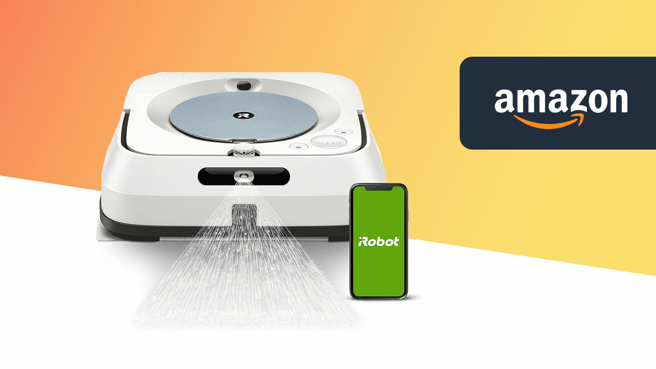 iRobot: Braava Jet M6 Wischroboter nur 299 Euro bei Amazon - COMPUTER BILD
