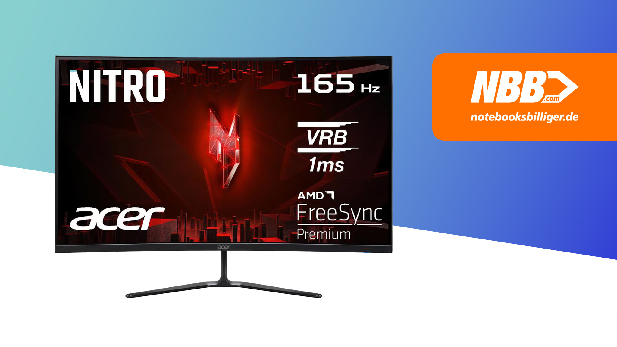 NBB.com: Acer Nitro ED320QRP3 Gaming-Monitor für 169 Euro - COMPUTER BILD