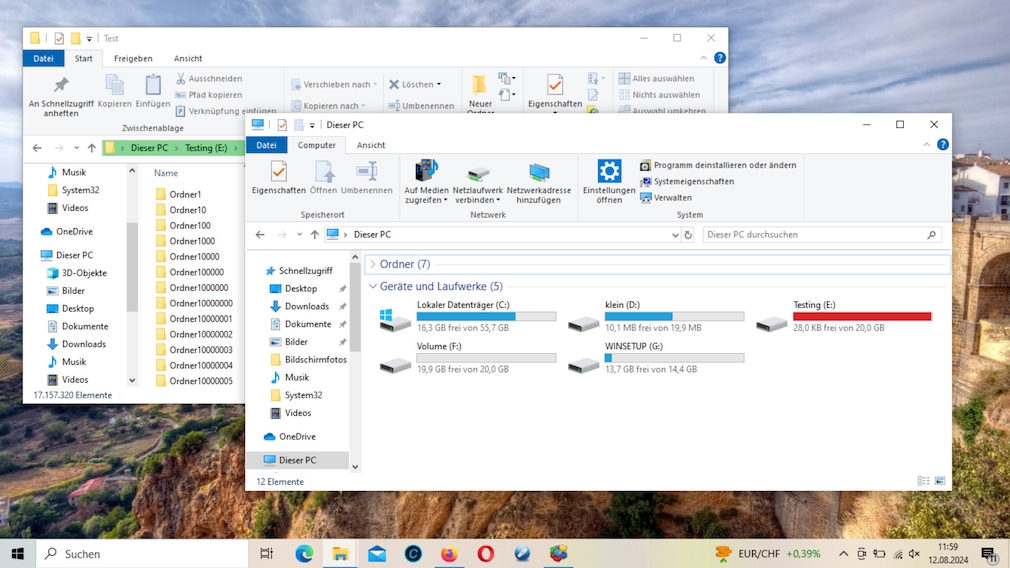 Leere Ordner machen Festplatte voll: Wie viele Ordner braucht es ...