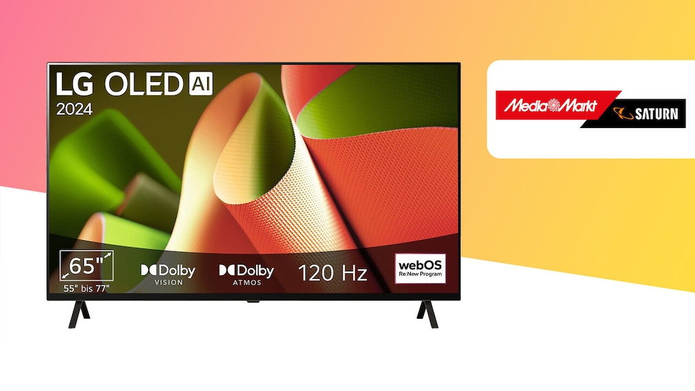 LG OLED Fernseher: Großer 65 Zoll Smart-TV für nur 1.599 Euro ...