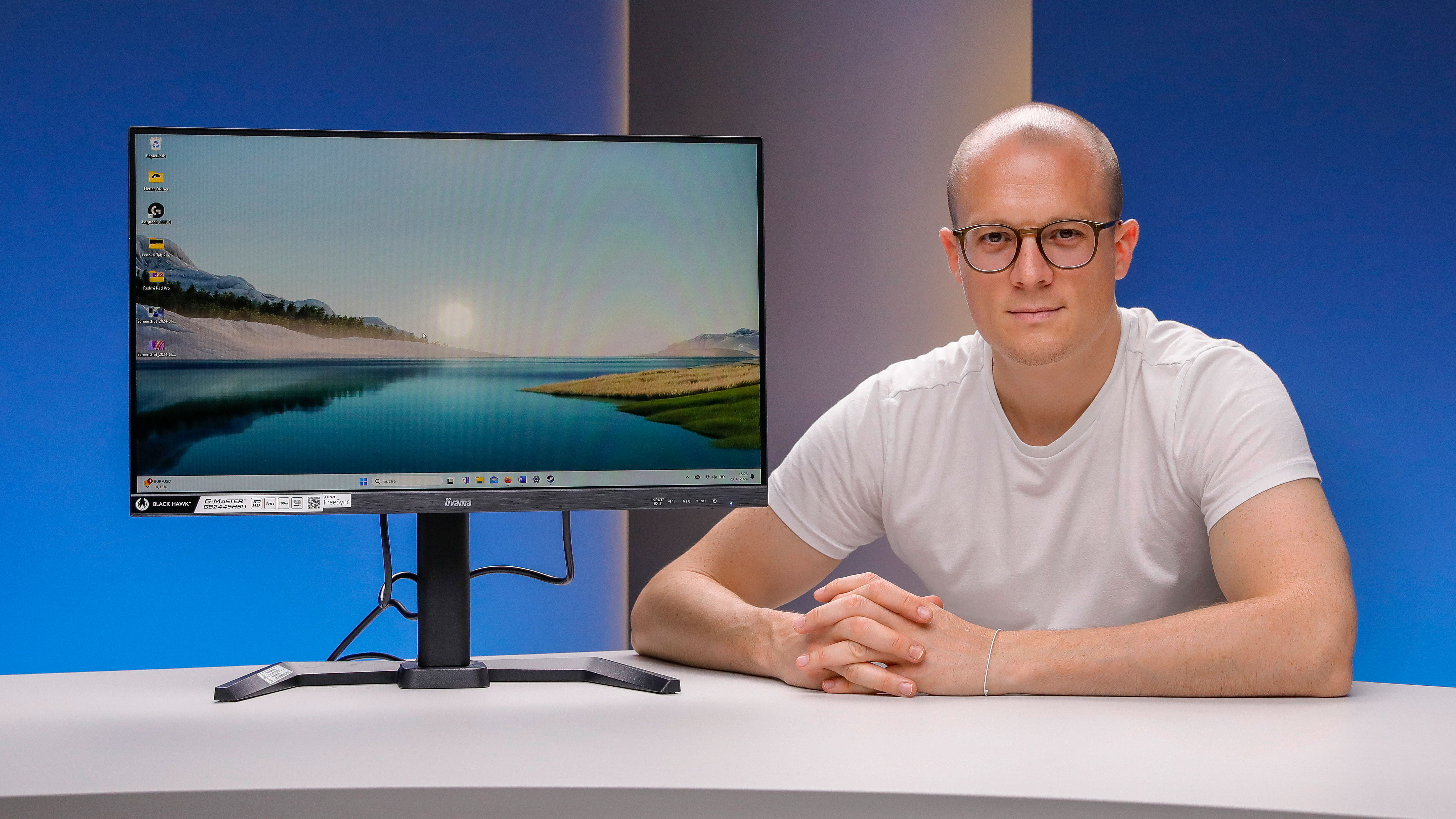 Iiyama G-MASTER GB2445HSU im Test: Gaming-Monitor mit USB-Hub ...