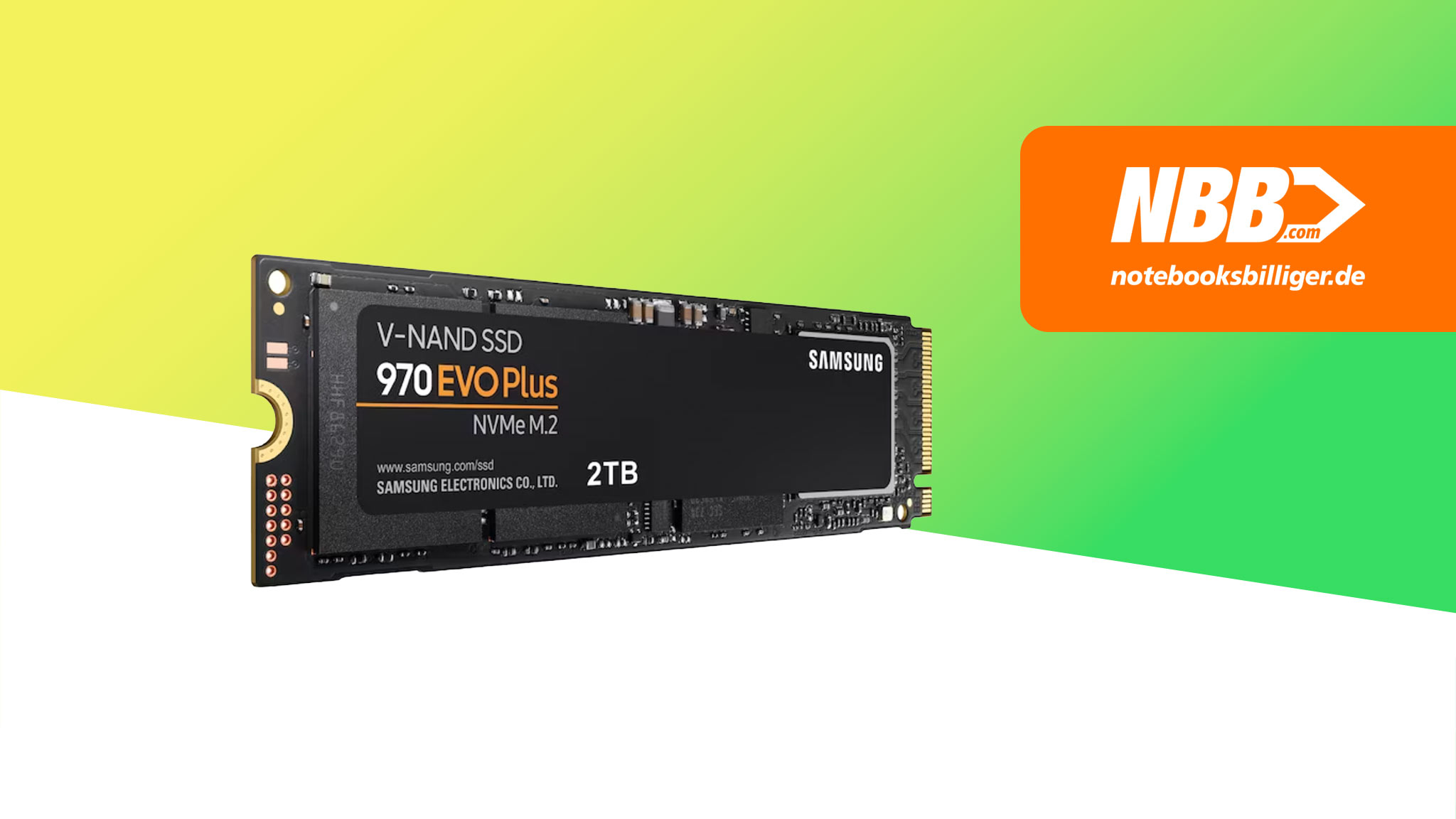 Notebooksbilliger: Samsung-SSD 970 EVO Plus 2 TB zum Sparpreis ...