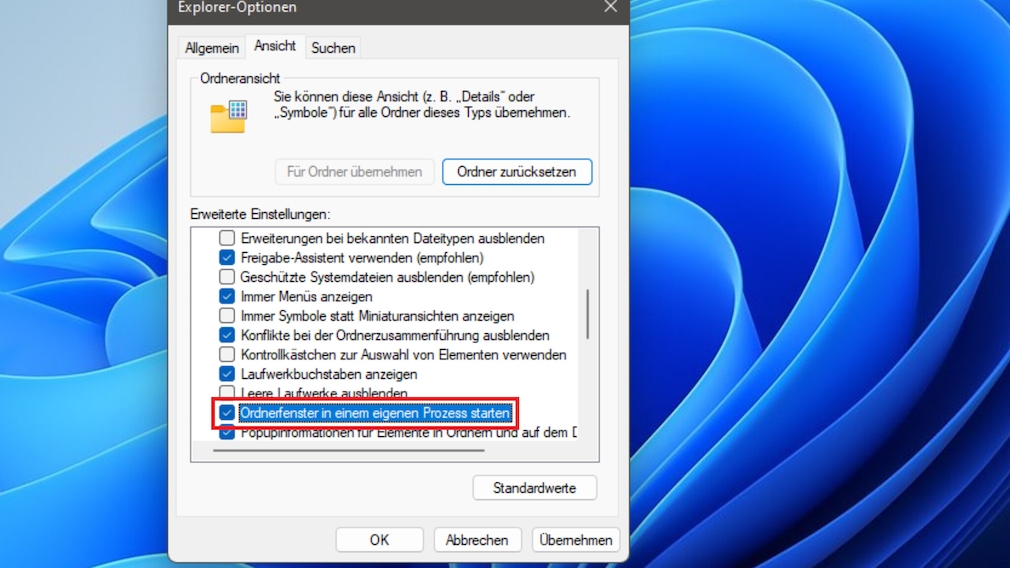 Windows 10/11: Ordnerfenster in eigenem Prozess ausführen - COMPUTER BILD