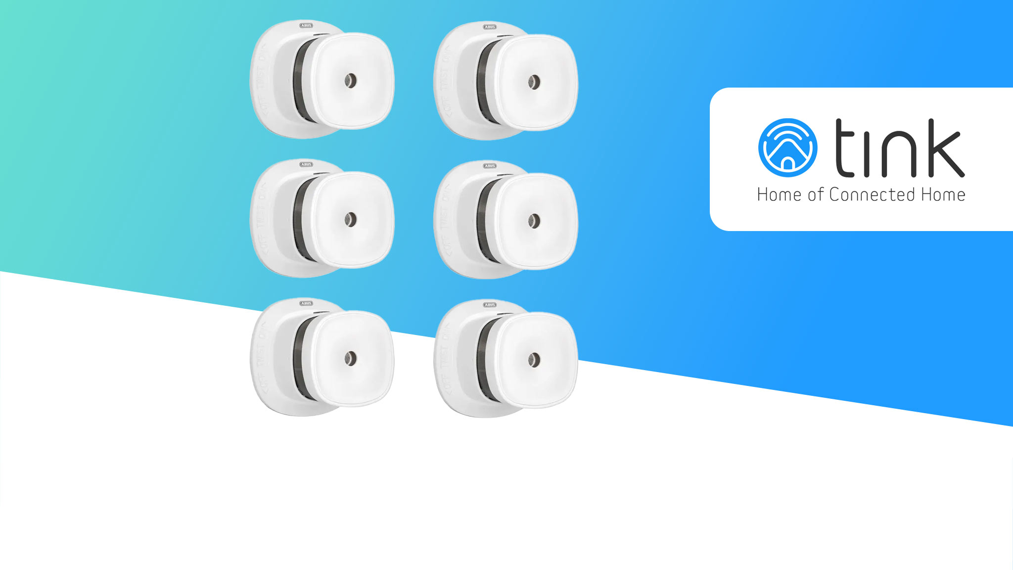 Z-Wave Rauchmelder 6er-Set von Abus günstig bei Tink - COMPUTER BILD