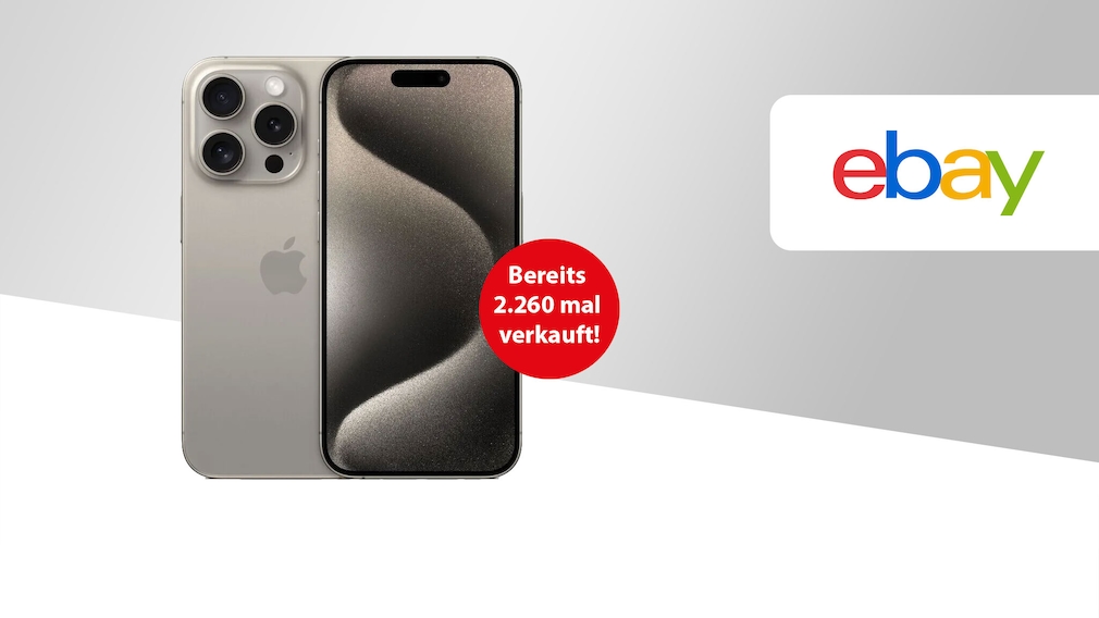 Ebay: Apple iPhone 15 Pro jetzt 65 Euro günstiger - COMPUTER BILD