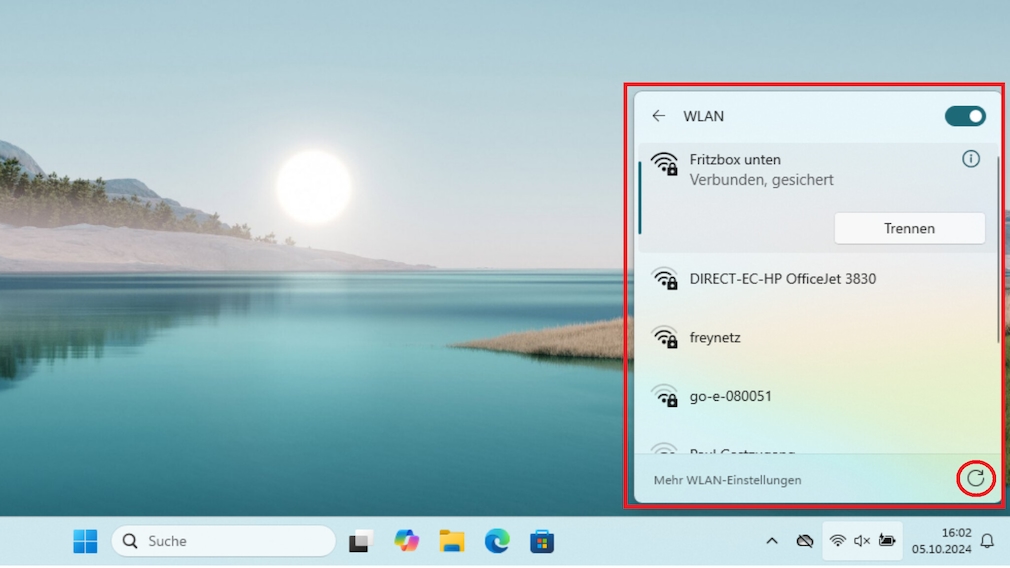 Windows 11: WLAN-Liste aktualisieren – neue Funktion - COMPUTER BILD