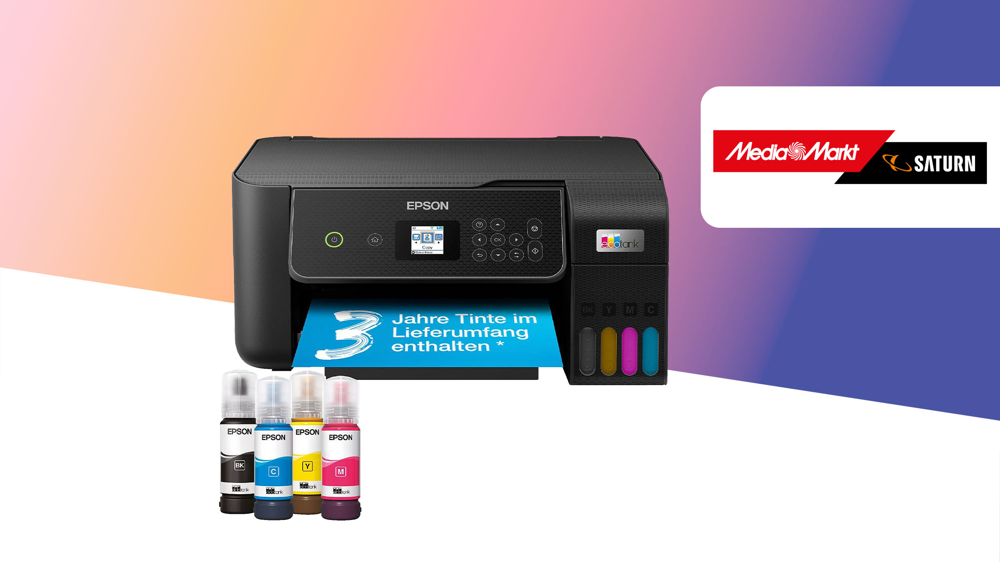 Multifunktionsdrucker Epson EcoTank ET-2875 für 199 Euro - COMPUTER BILD