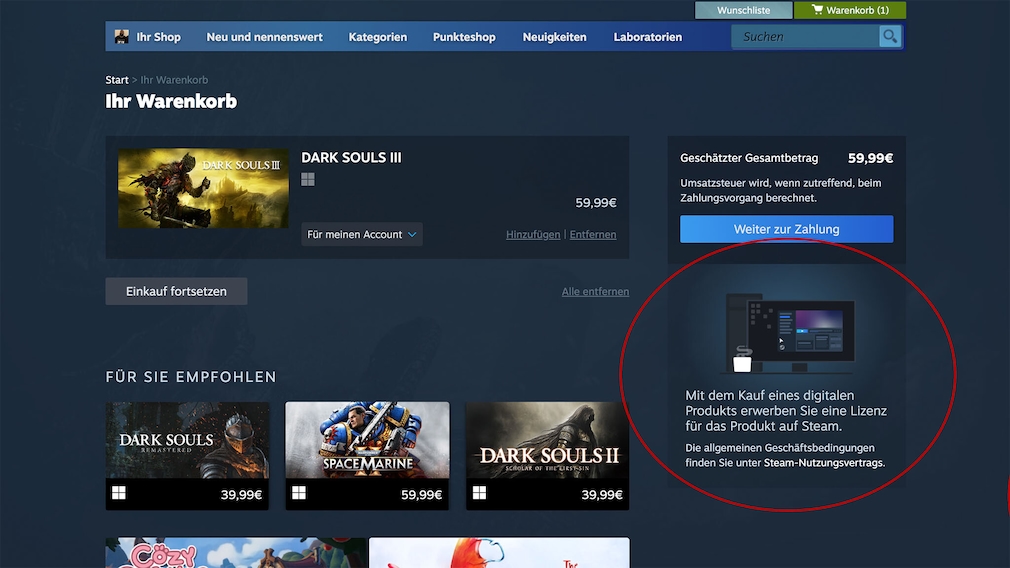 Steam verkauft ab sofort nur noch Lizenzen - COMPUTER BILD