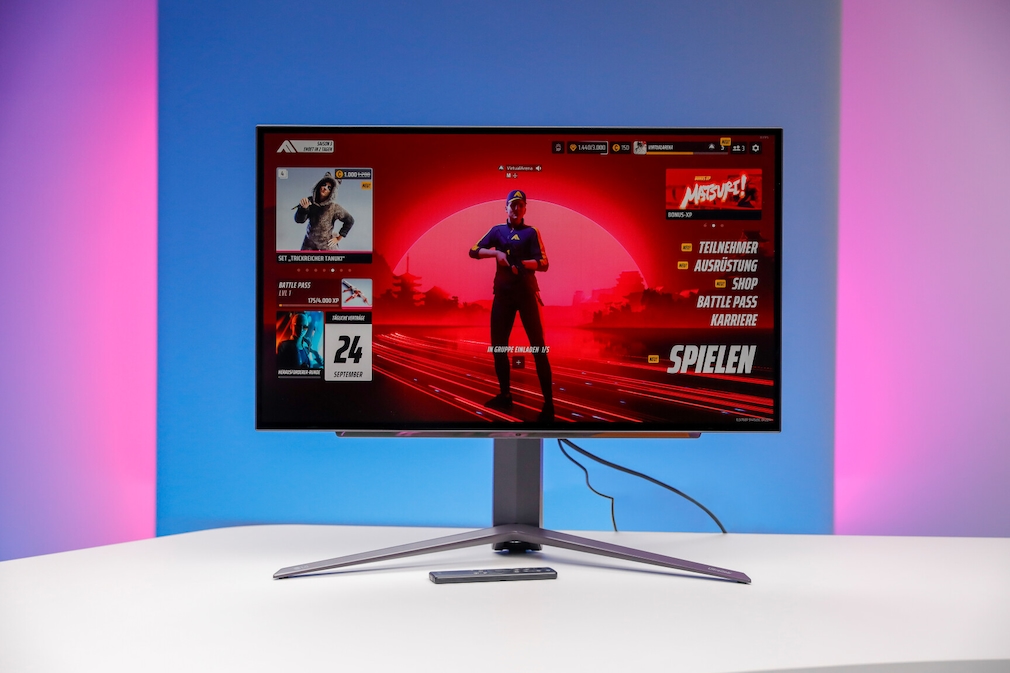 LG 27GS95QE-B im Test: Günstiger OLED-Monitor mit hellem Display ...