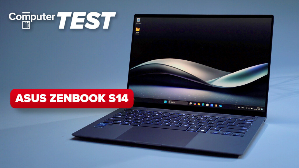 Asus Zenbook S14 im Test: Top-Notebook mit Intel-Lunar-Lake-CPU!