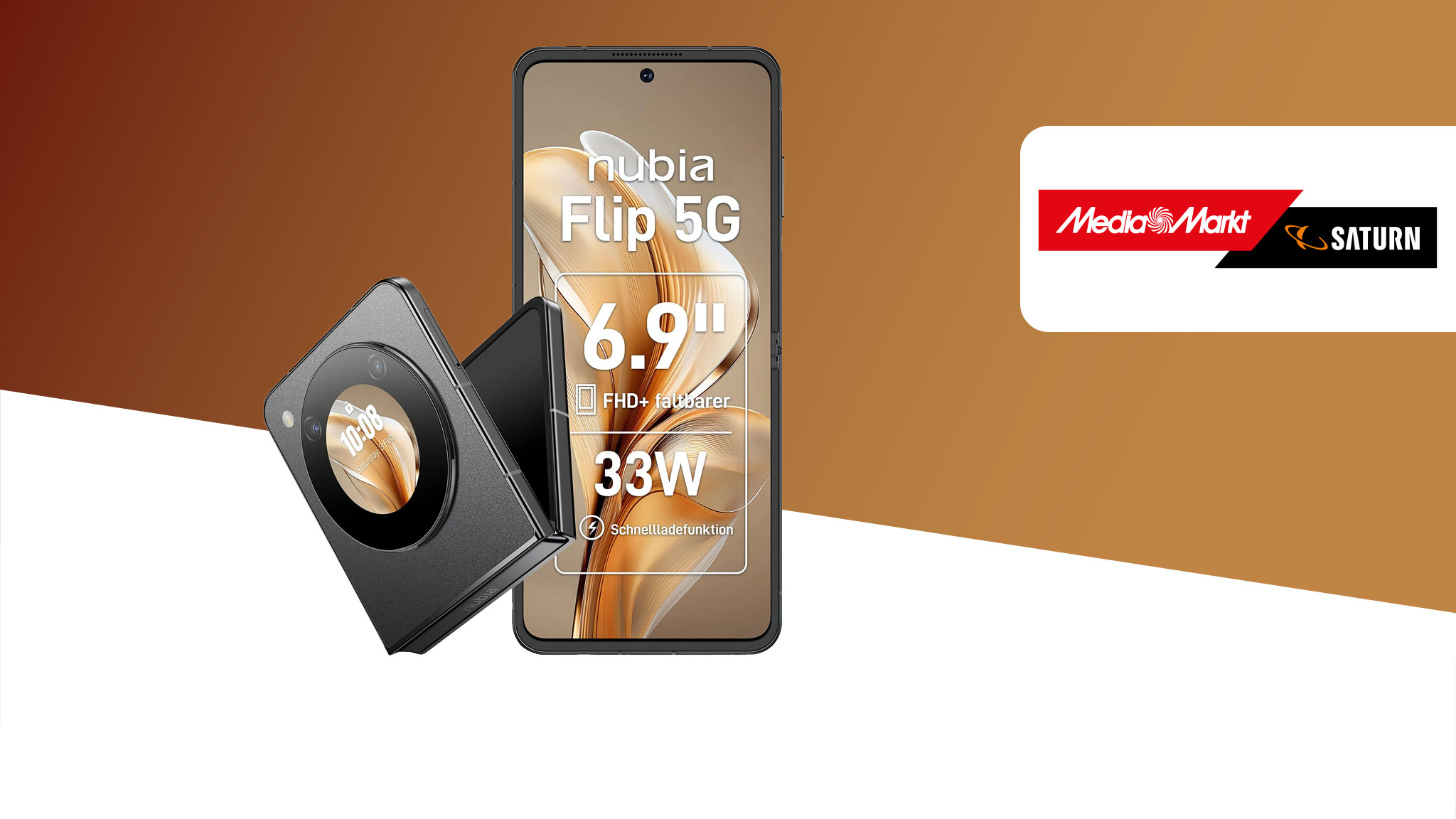Nubia Flip: Falt-Handy mit 5G und 256 GB für keine 500 Euro - COMPUTER BILD