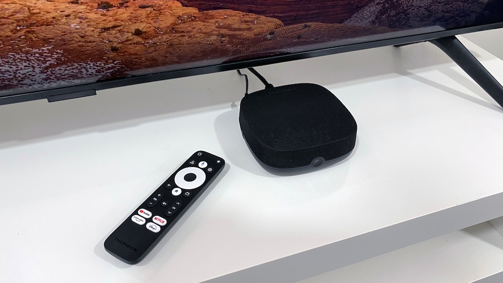 Thomson Streaming Box 270 im Test: Chromecast mit Smart Speaker ...