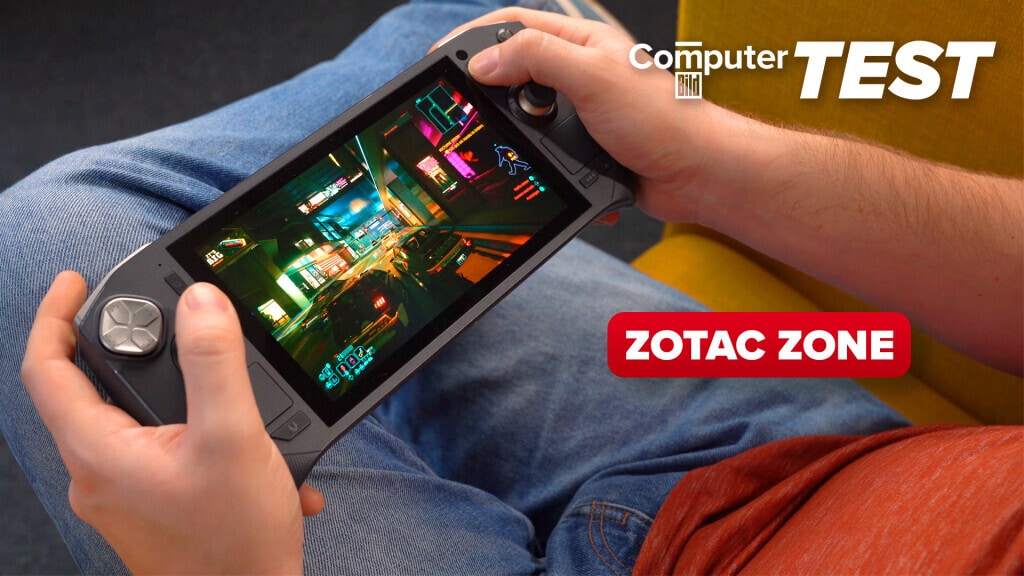 Zotac Zone im Test: Handlich, hell und laut - COMPUTER BILD