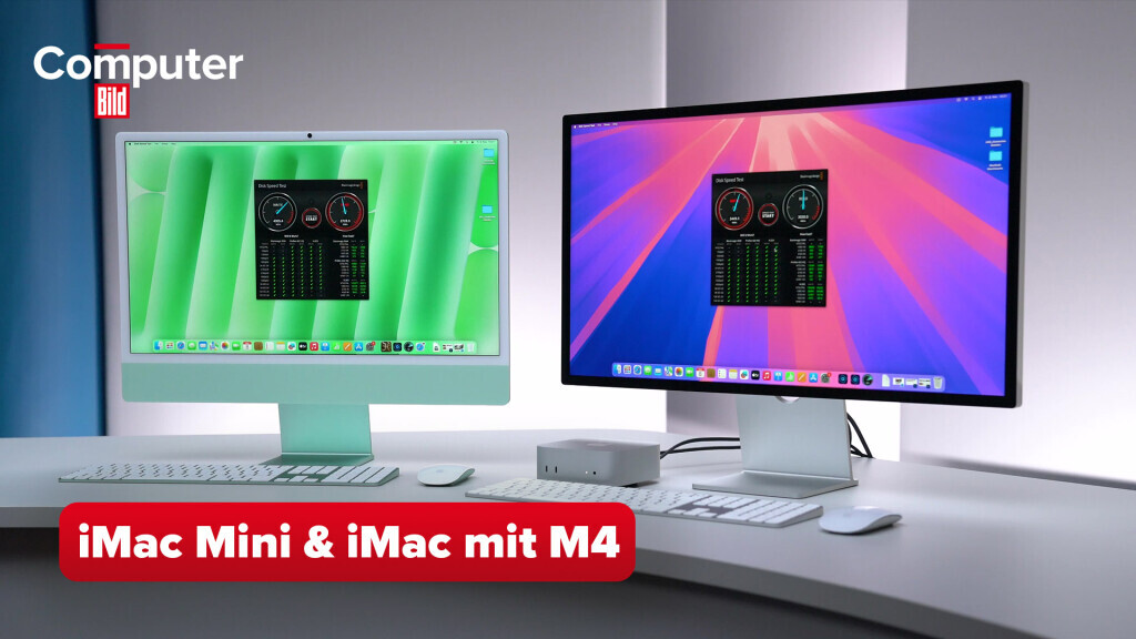 Der neue iMac und Mac Mini 2024 im Test: Jetzt mit M4-Power - COMPUTER BILD