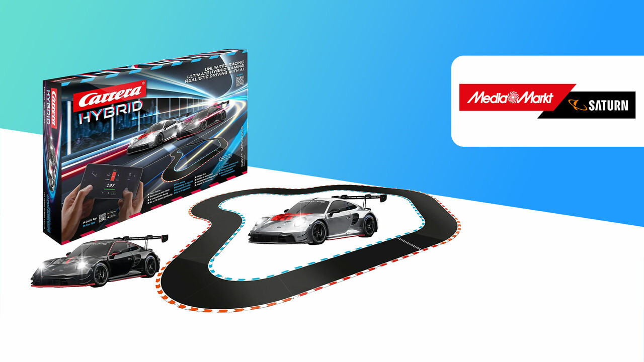 Carrera Hybrid: Racing-Set Night Speeders jetzt für nur 111 Euro ...
