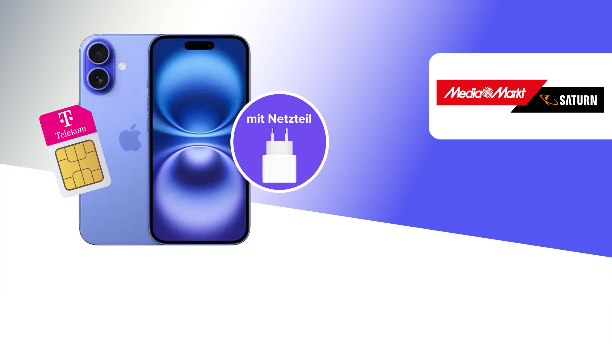 Apple iPhone 16 mit Vertrag – mit Telekom-Tarif und Gratis-Zugabe ...