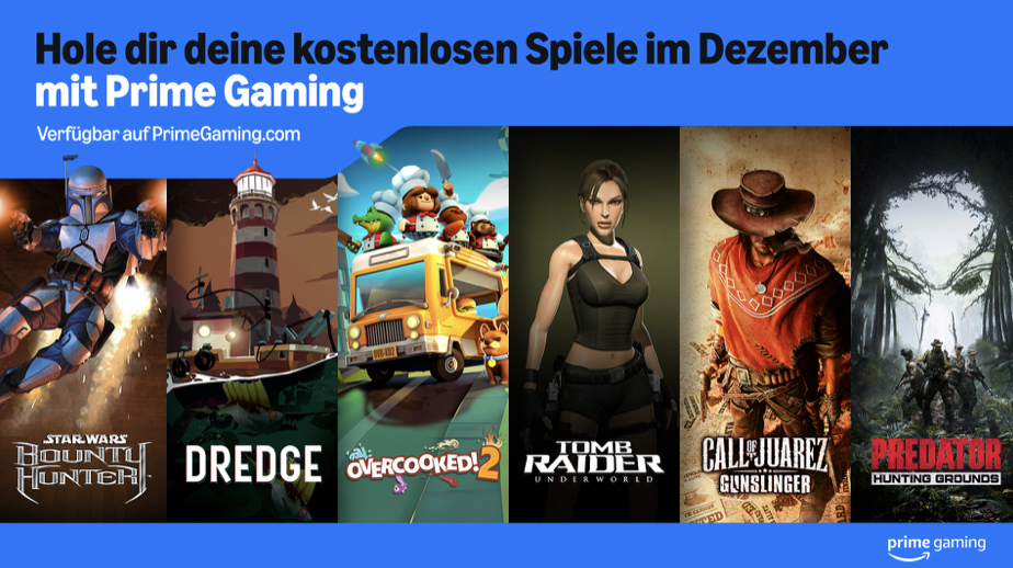 Amazon Prime Gaming: Kostenlose Spiele im Dezember 2024 - COMPUTER BILD