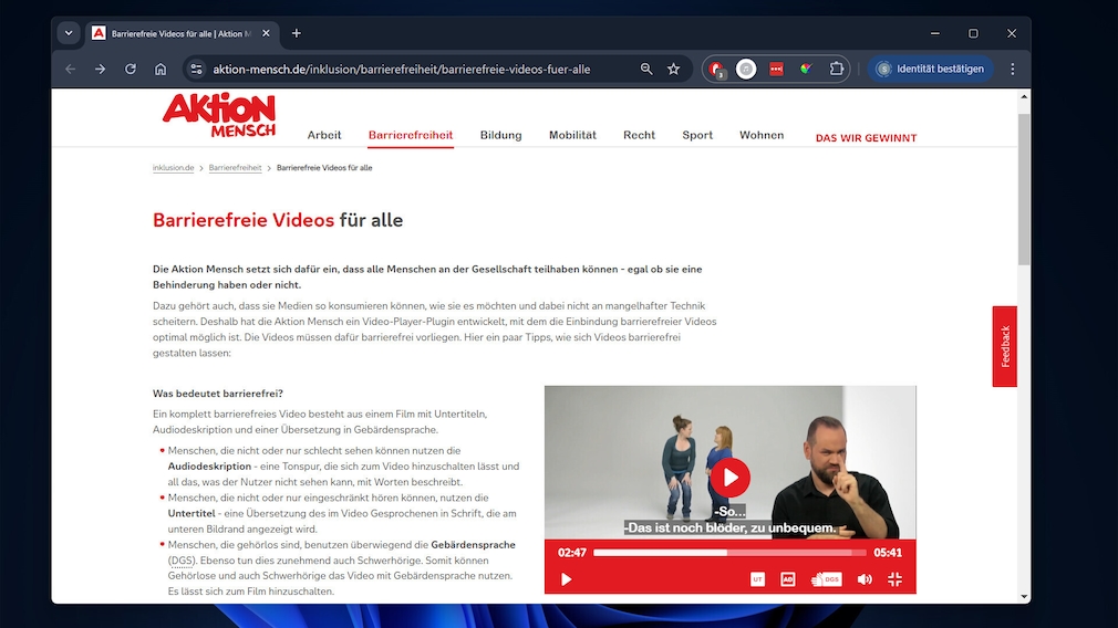 Barrierefreie Website: Beispiel, Checkliste & Tipps - COMPUTER BILD