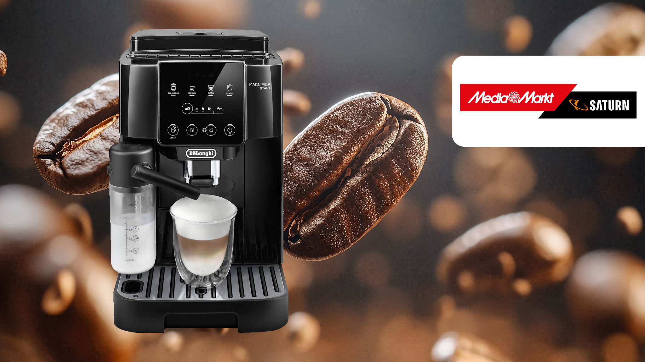 De'Longhi Magnifica Start Milk: Einstiegsgerät für lediglich 333 Euro ...