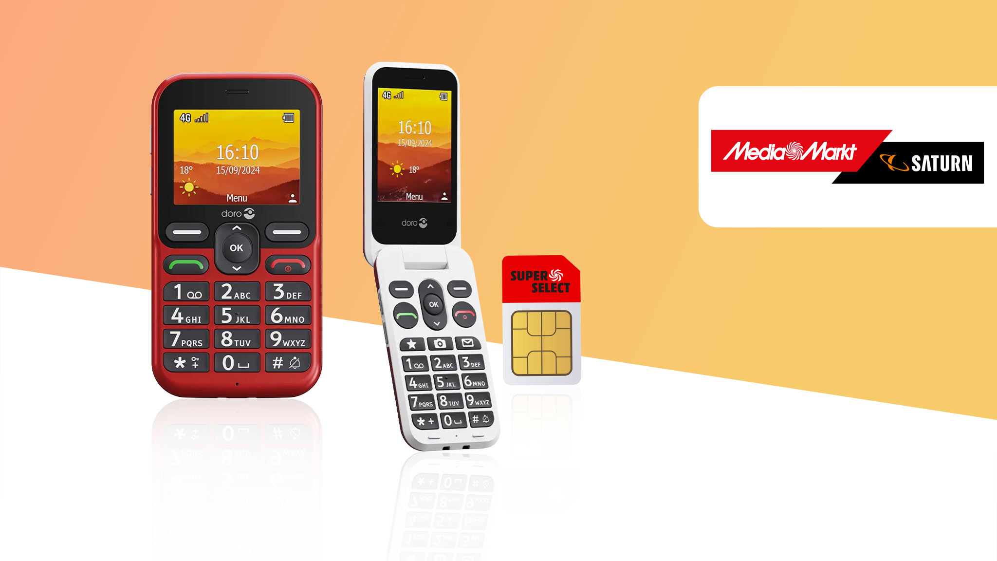 Doro-Handys im Angebot – mit Allnet-Flat und 3 GB für 3,99 Euro ...