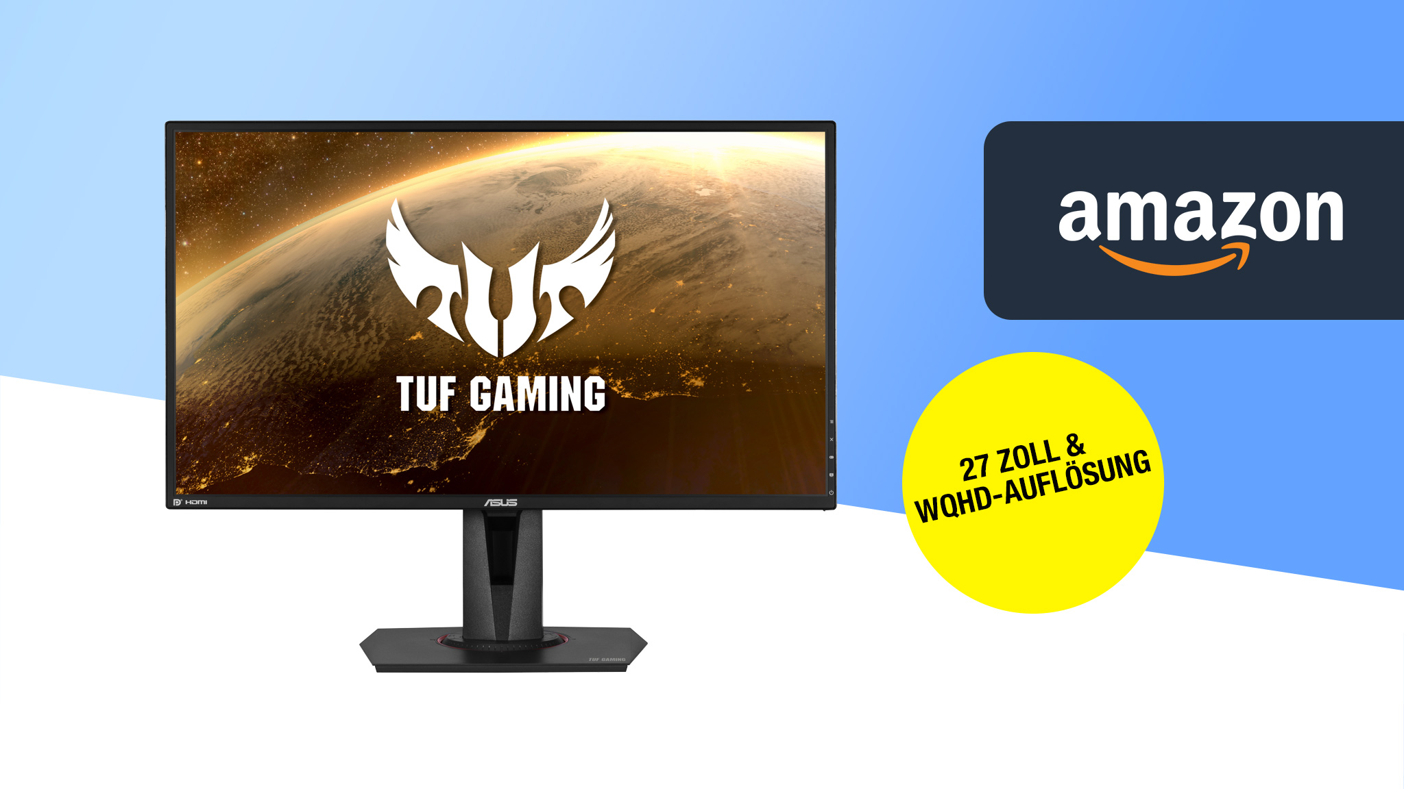 Gaming-Monitor von Asus mit 27 Zoll und 165 Hz für gute 238 Euro ...
