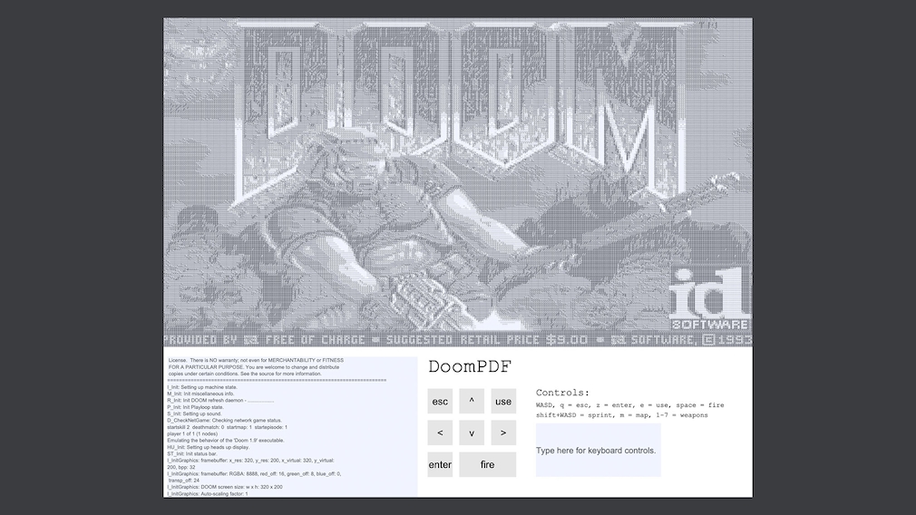 Doom als PDF: So kurios lässt sich das Kult-Game jetzt zocken ...
