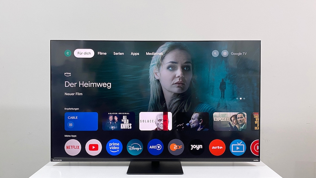 Der Thomson QG7C14 bewährt sich als günstiger 144-Hertz-Fernseher - COMPUTER BILD