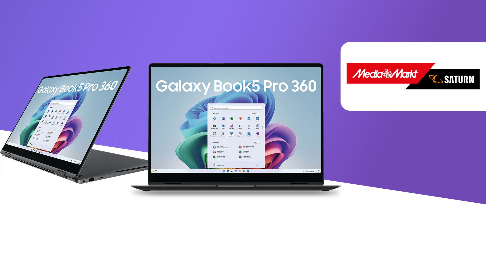 Samsung Galaxy Book5 Pro 360: Deal bei MediaMarkt - COMPUTER BILD