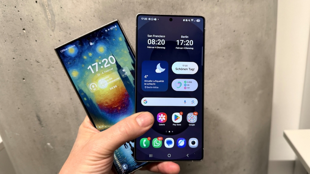 S24 Ultra gegen S25 Ultra: Samsungs Superphones im Duell
