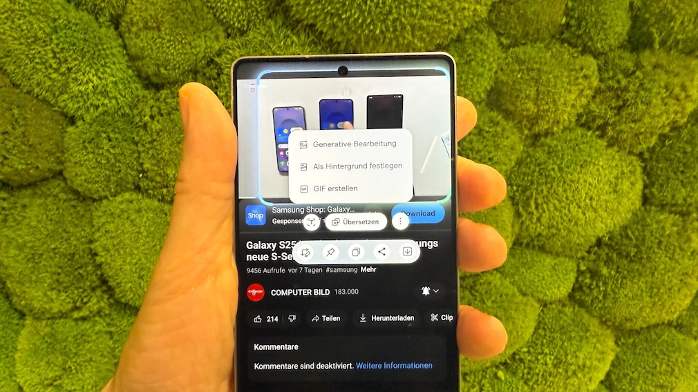 Samsung S25: Diese KI-Funktionen sollten Sie kennen! - COMPUTER BILD