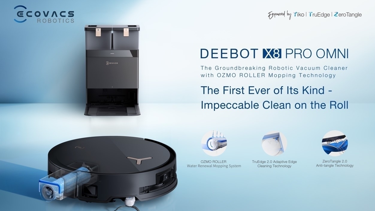 Deebot X8 Pro Omni: Ecovacs präsentiert neuen Saug-Wisch-Roboter ...