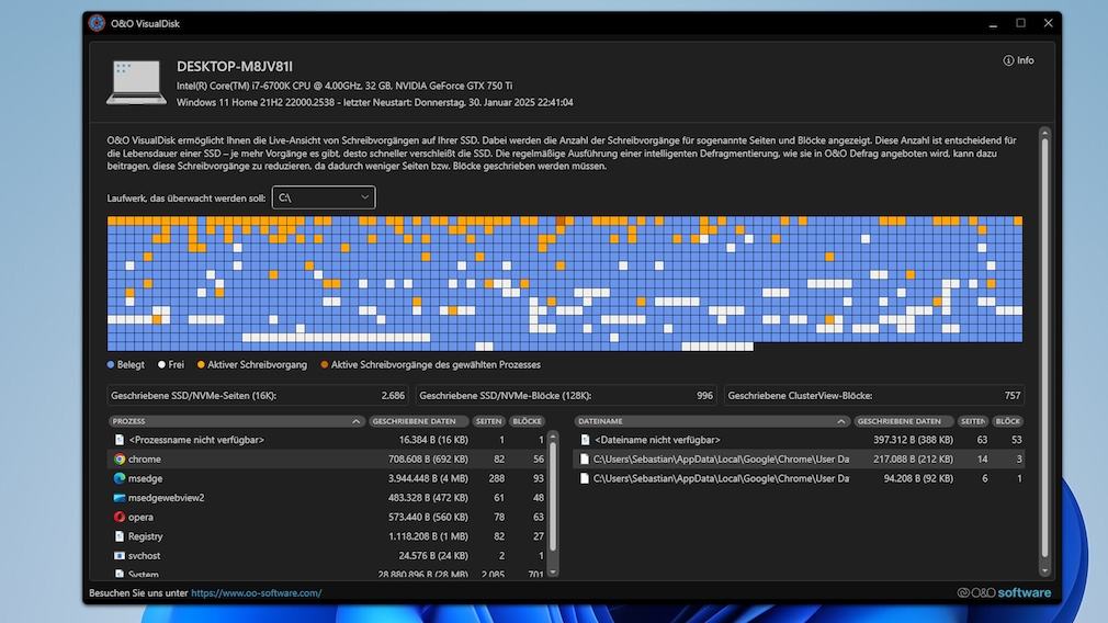 SSD: Pages und Blocks – Definition und Monitoring - COMPUTER BILD