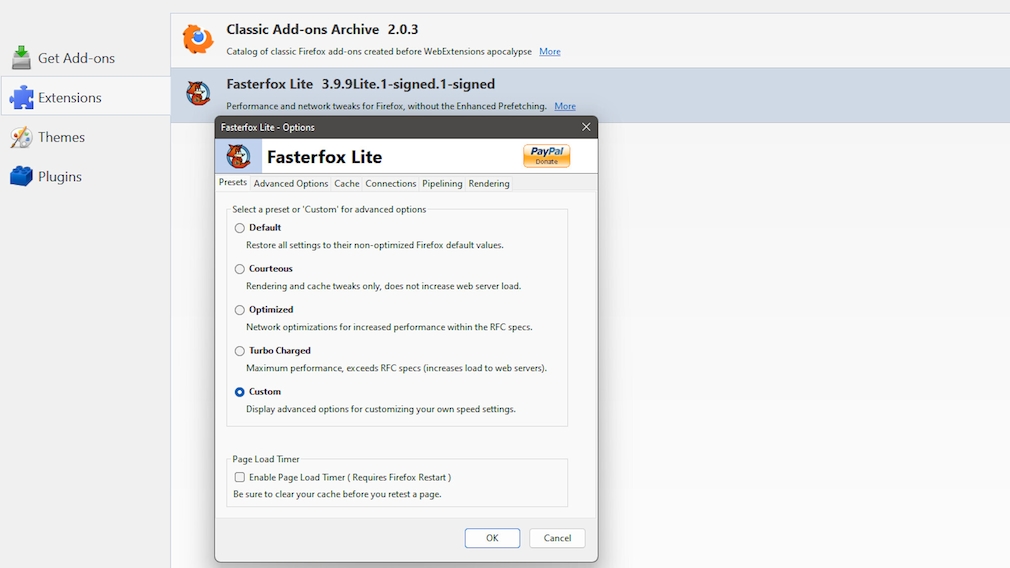 Fasterfox Lite: Firefox mit Tuning-Klassiker-Add-on optimieren ...