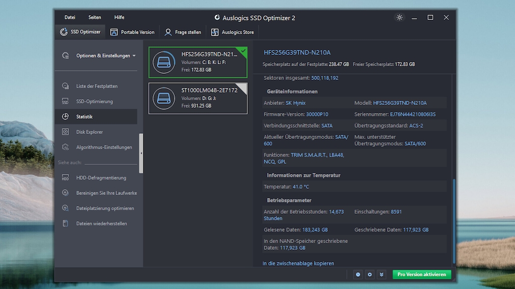 Auslogics SSD Optimizer im Test: Review – ein nützlicher Tuner ...